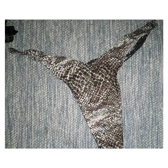Handmade | Intimates & Sleepwear | New Breakaway Thong Metallic Snake ...